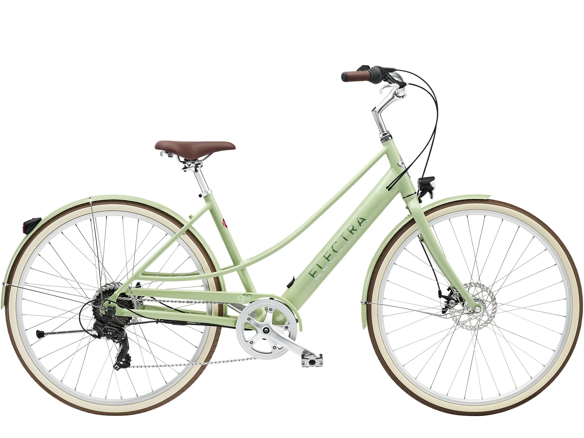 Trek Loft Go 7D Step Thru Matcha Green